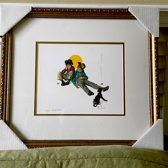 Art | Norman Rockwell Disastrous Daring Painting | Poshmark